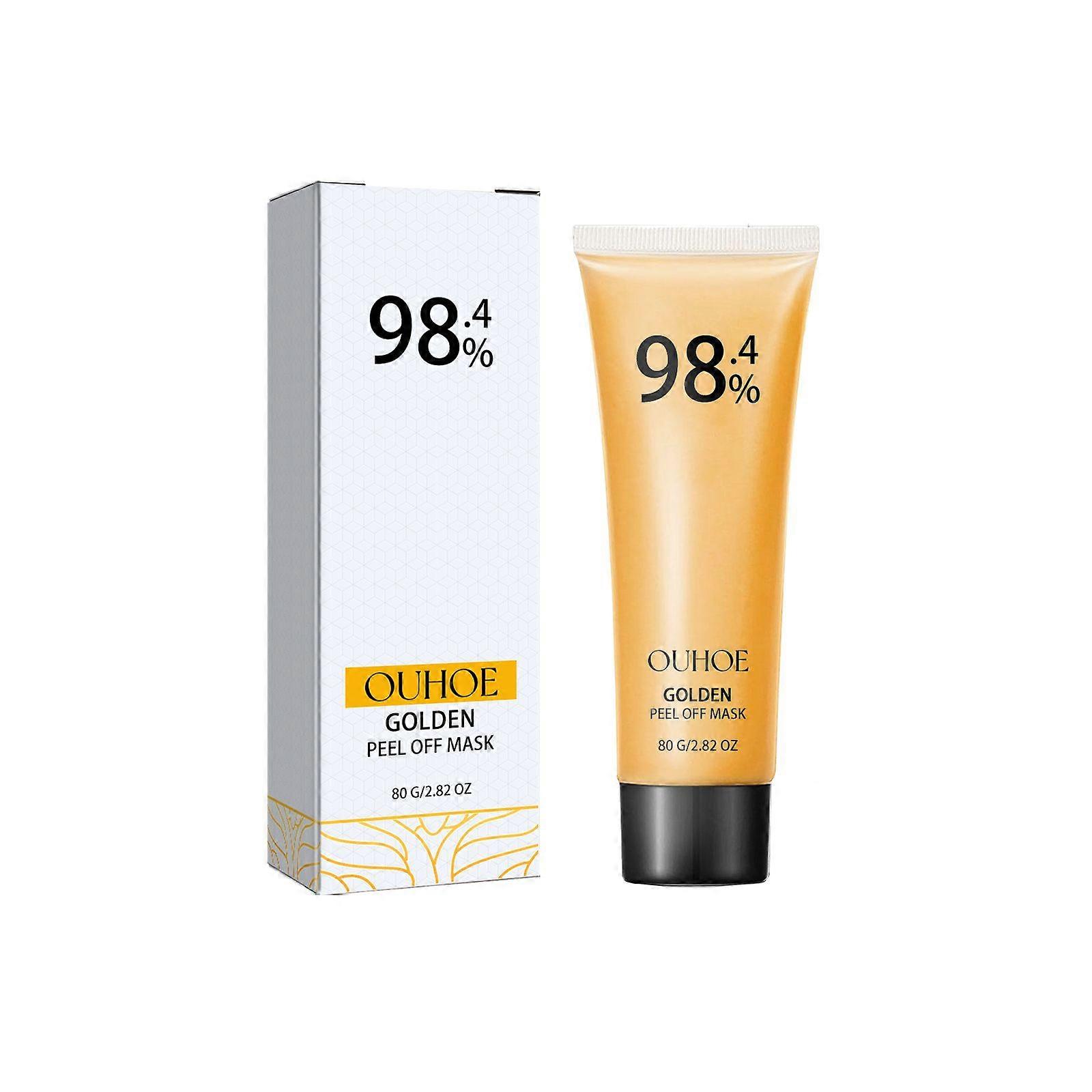 OUHOE 24k Gold Peel Mask Deeply Cleanses The Skin Of Blackheads ...