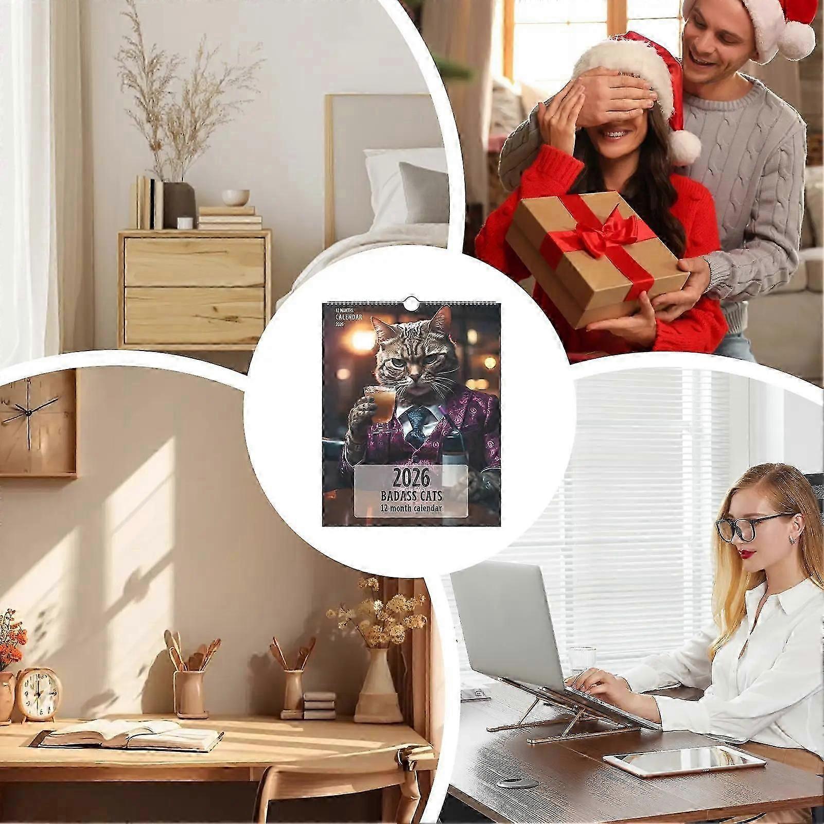 Funny Cat Calendar 2026 Year Planner Calendar 2026 Schedule Planner ...