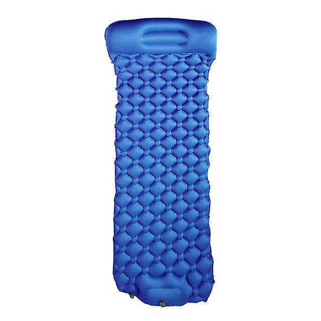 Outdoor sleeping pad camping inflatable mat with pillows travel mat ...