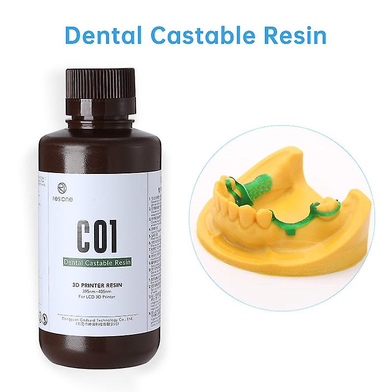 Resione Elastic Model Dental Resin Casting 3d Printer Resin For Elegoo ...