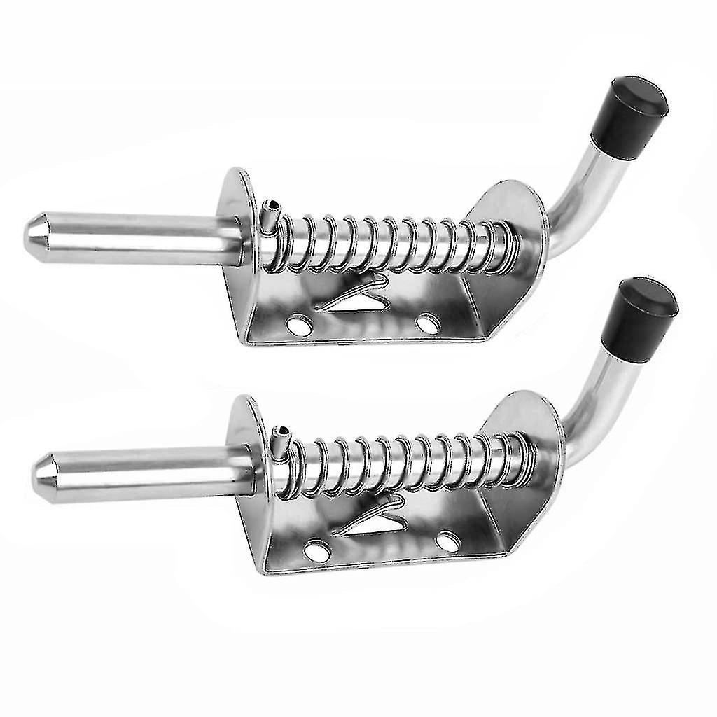 2 Piece Spring Bolt Stainless Steel - Bolt Bolt - Gate Bolt Door Bolt ...