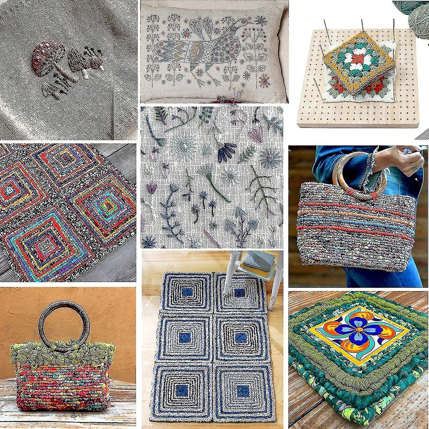 Wood Blocking Board For Knitting Granny Square Blocking Board Blocking ...