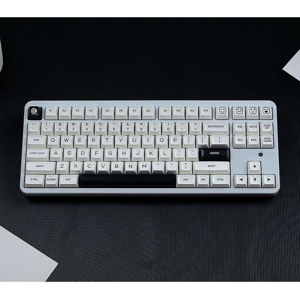 Unique QXA Height Bow Keycaps, 160 Keys Double Shot White Keycap ...