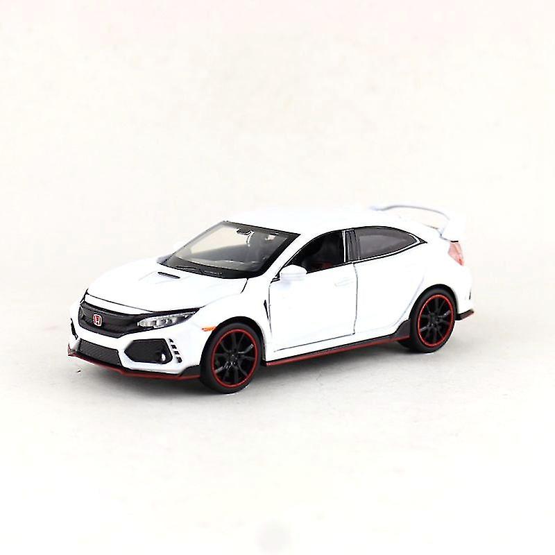 Mini Car Scale 1:32 Honda Civic Type R Toy Car Diecast Model Pull Back ...