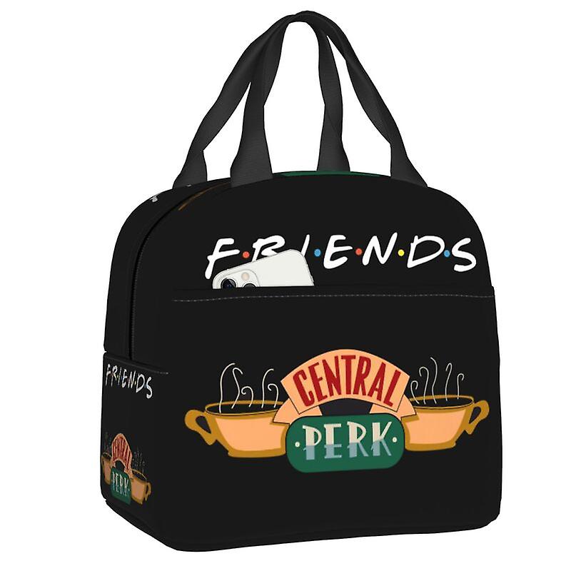 Central Perk Friends Lunch Bag Men Women Cooler Warm Insulated Lunch ...