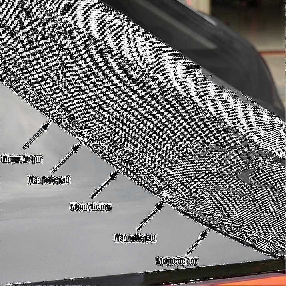 Car Tailgate Mosquito Net,sunshade Screen Magnetic Mount Anti-flying ...