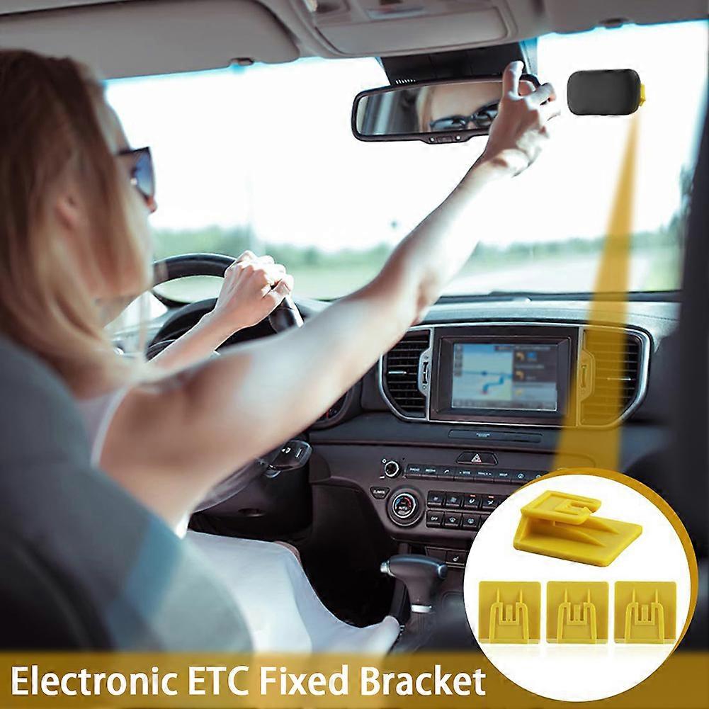 Adhesive Clip Compatible with Telepass Invisibles Toll Pass Windshield ...