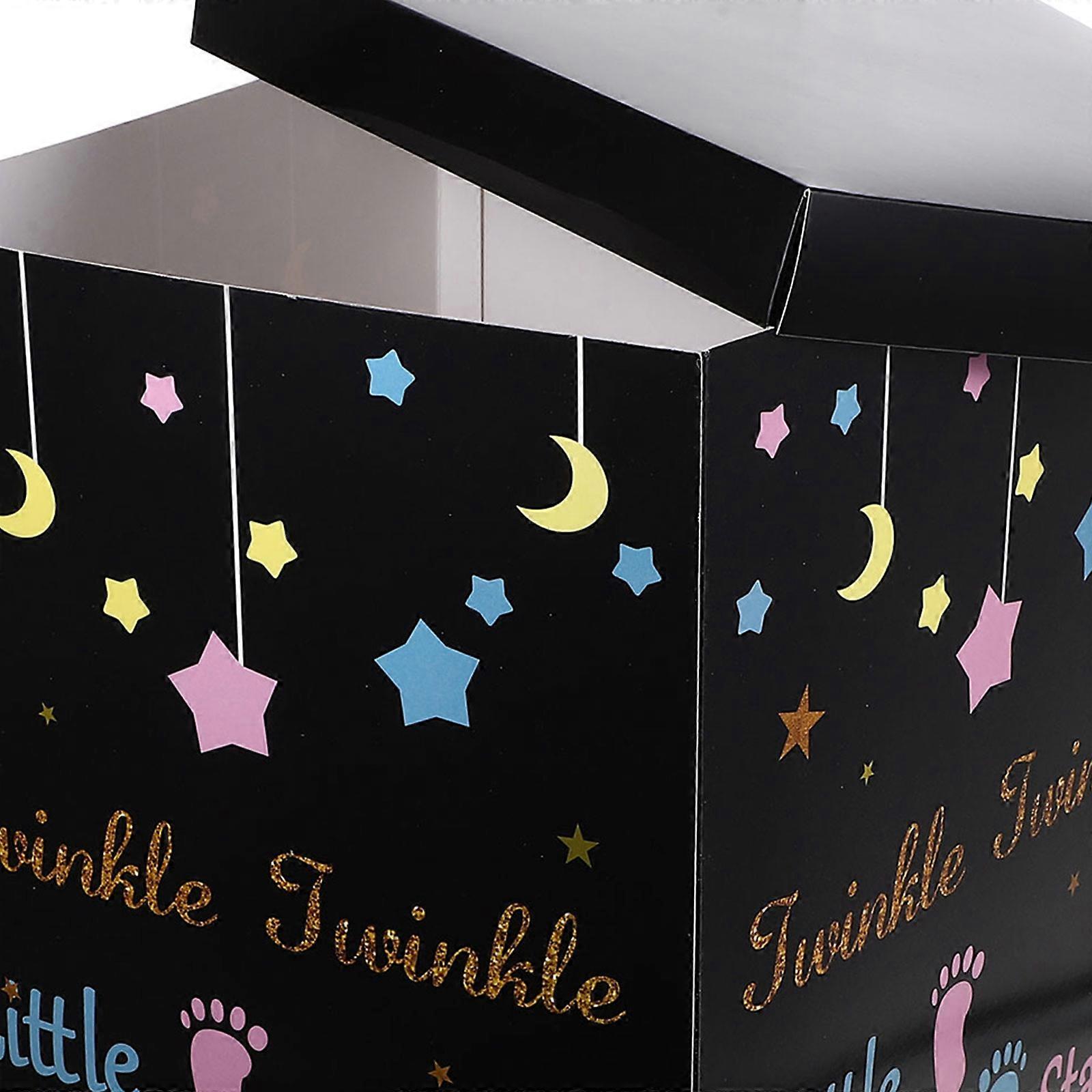 Gender Reveal Paper Box Baby Gender Reveal Box Infant Gender Reveal ...