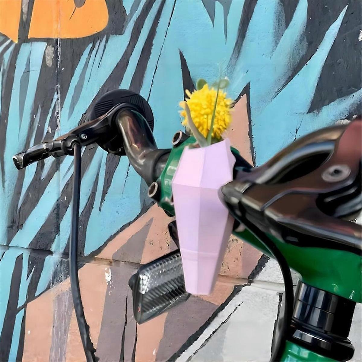 Bike Flower Vase for Handlebars, Funny Bike Handlebar Vase Decorations ...