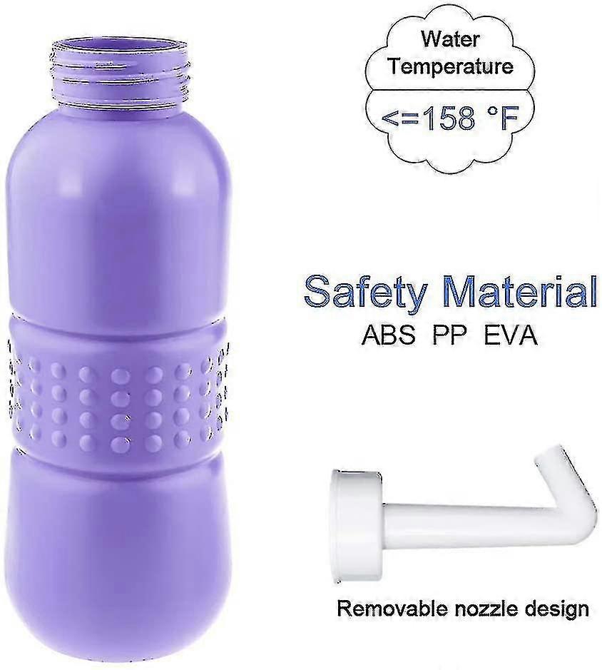 Portable Bidet 2pcs Mobile Bidet Shower Bottle Travel Handheld Bidet ...