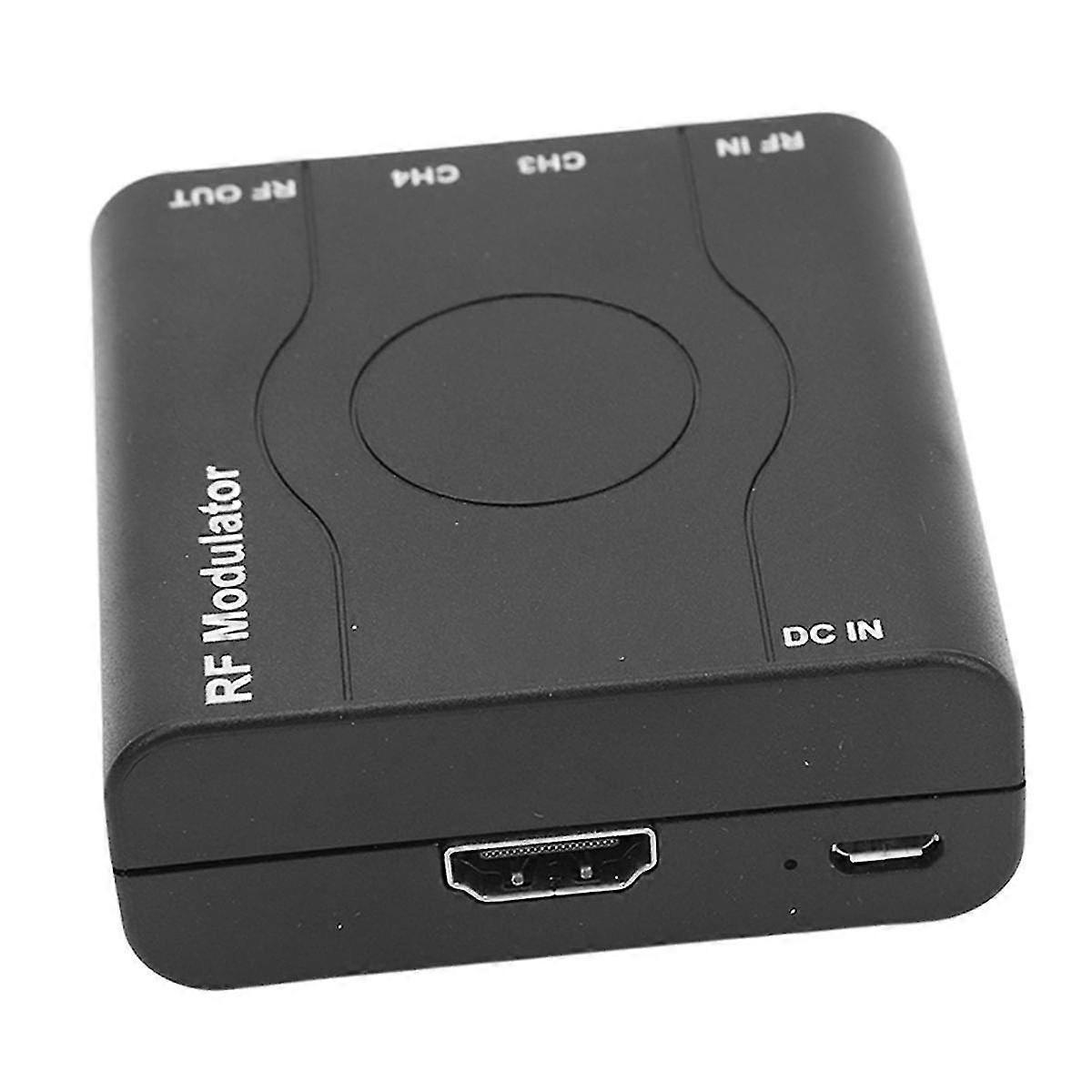 -compatible Rf Modulator Adapter, Rf Modulator Coaxial Converter, Hd ...
