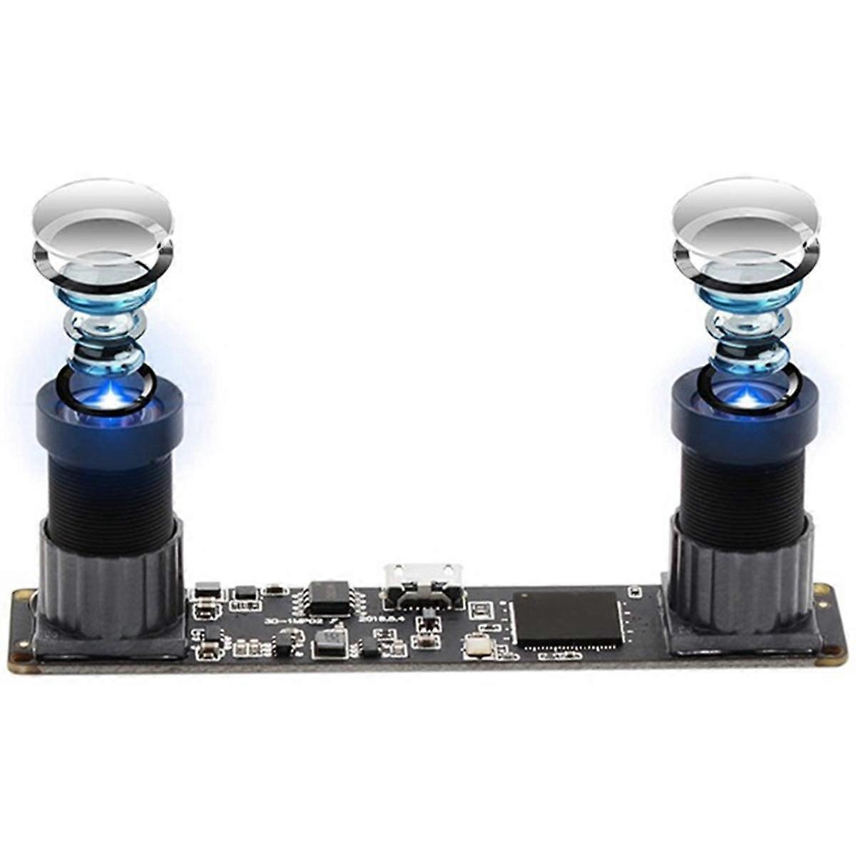 Synchronized Dual Lens USB Camera with CMOS OV9750 Sensor Webcam 1.3MP ...