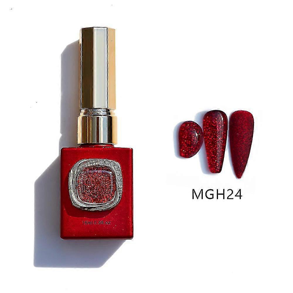 Hanbi 26 Color Rose Red Gel Nail Polish Nail Uv Gel Varnish Soak Off ...