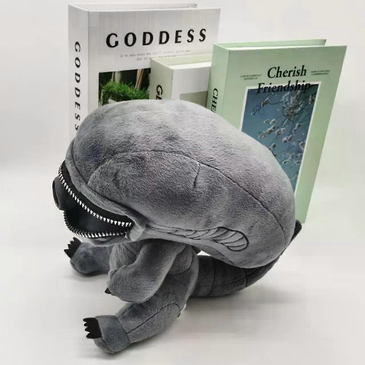 Gaibosi 23cm Alien Xenomorph Plush Toy with Zipper Cartoon Plush Dolls ...