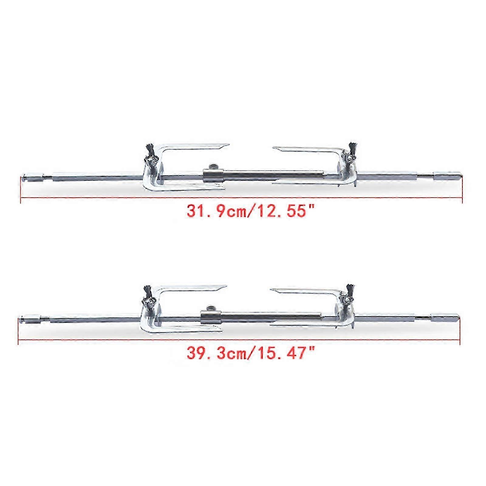 Telescopic Stick Skewer Spin Roasting-Fork Electric BBQ Rotisserie ...