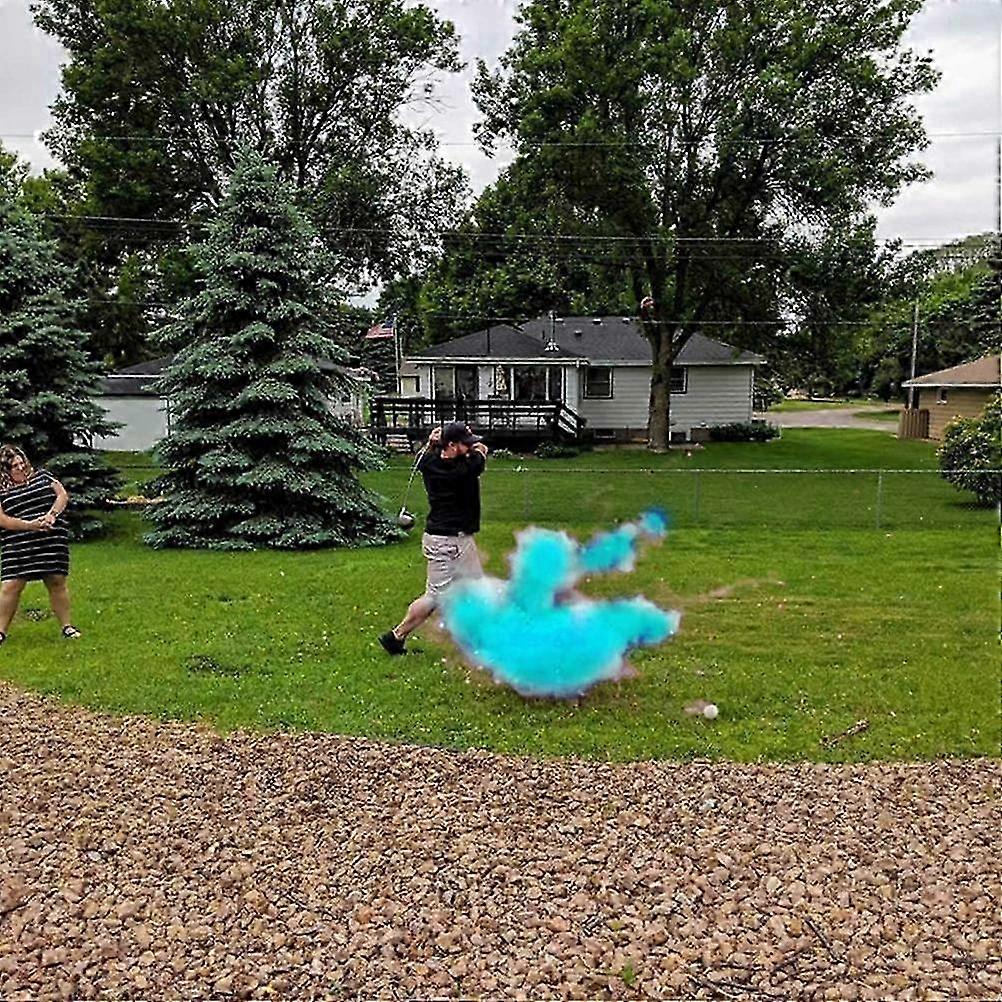 Gender Reveal Golf Balls Blue Pink Exploding Golf Ball Set Girl or Boy ...