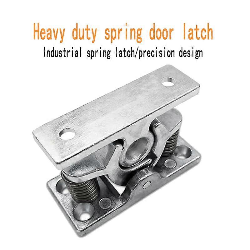 1Pcs Spring Loaded Door Easy Lock Stop Catch Release Clamp Double ...