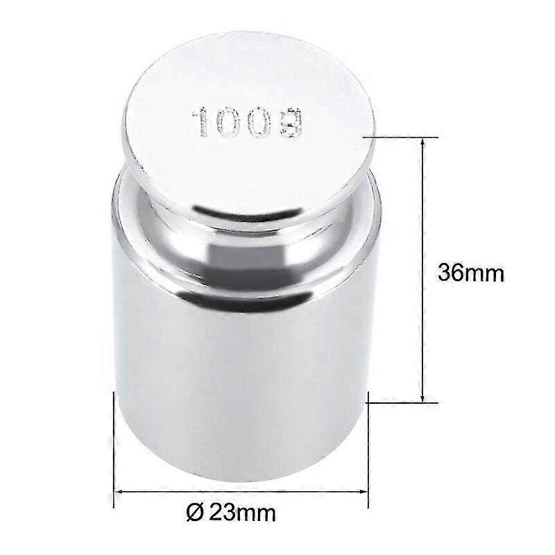 100g Calibration Weight Scale with Chrome Plating - Accuracy Digital ...