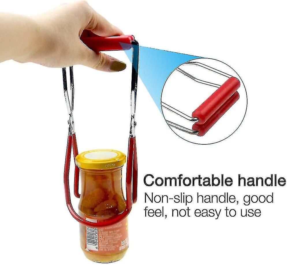 Cooking Jar Lifter, Jar Lifter, Jar Lifter Pliers For Hot Pot 1pc-red ...