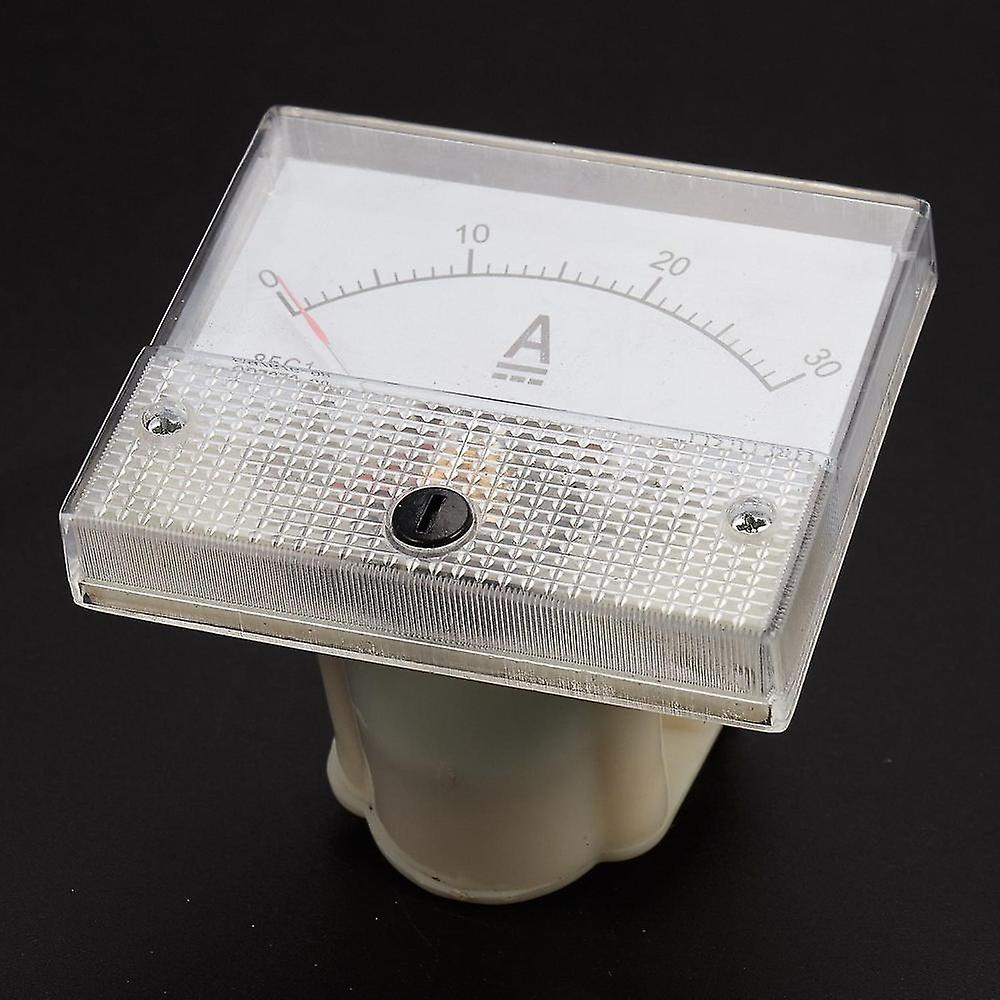 85c1-a Dc Analog Ampere Meter Panel Meter Gauge 30a Amp Gauge Current ...