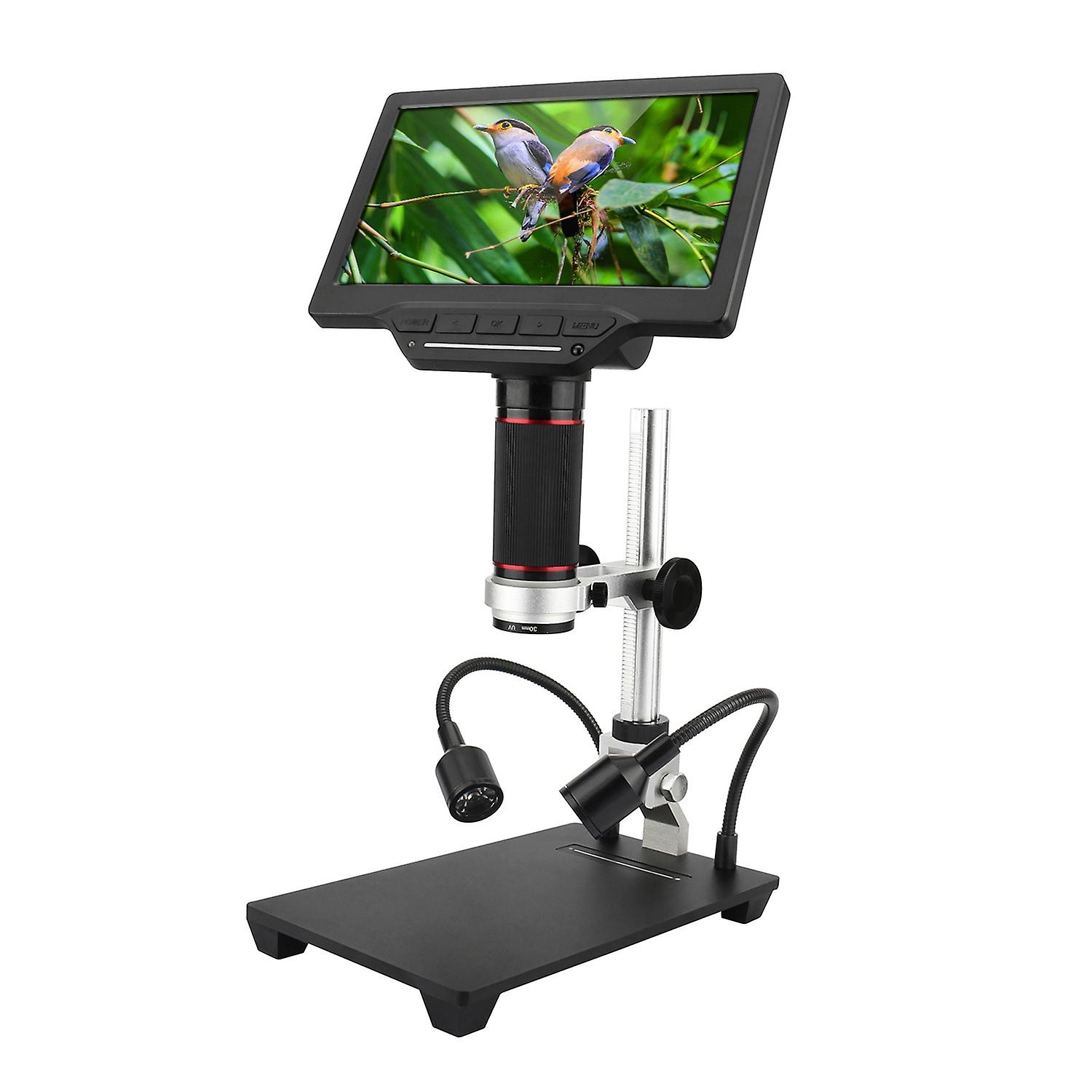 7-inch LCD Screen Video Microscope with 32GB TF Card 1200X Microscope ...