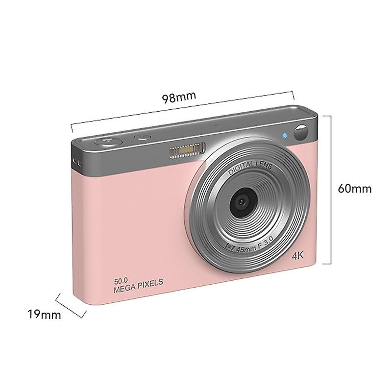 50 MP HD Camera 4K Video Retro Vlog Self-Shooting Camera | Fruugo UK