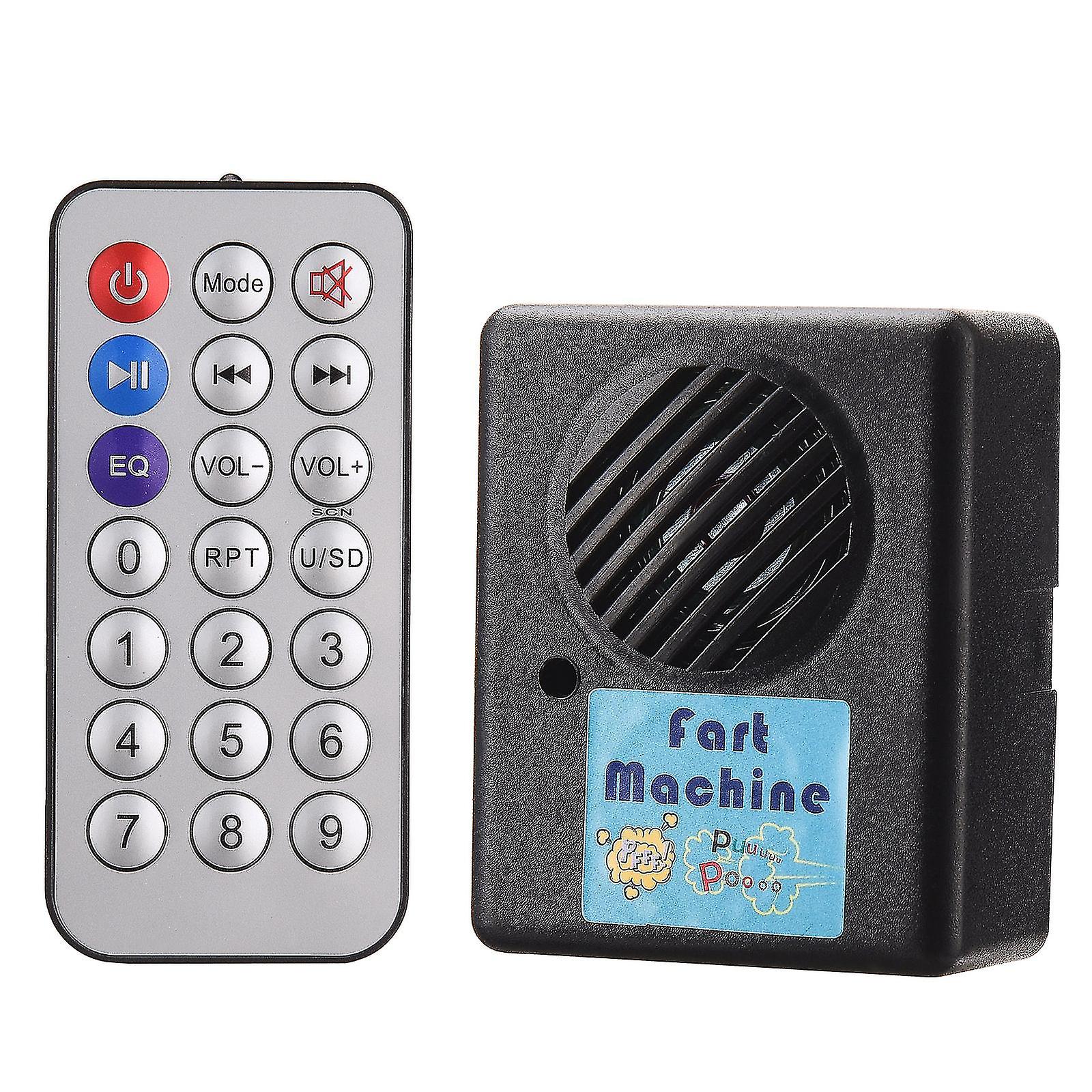 Funny Gag Fart Machine Remote Controller For Party Noise Maker Round ...