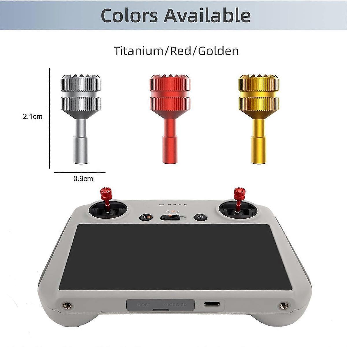 Mini 4 Pro/Mini 3 Pro Joysticks Replacement Aluminum Telescopic DJI RC ...