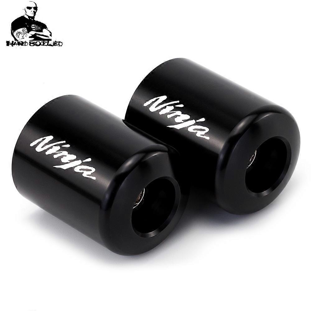 Motorcycle Handlebar Grips Ends Handle Hand Bar CNC Cap Slider For Kawasaki NINJA 250R 300 ER6 ...