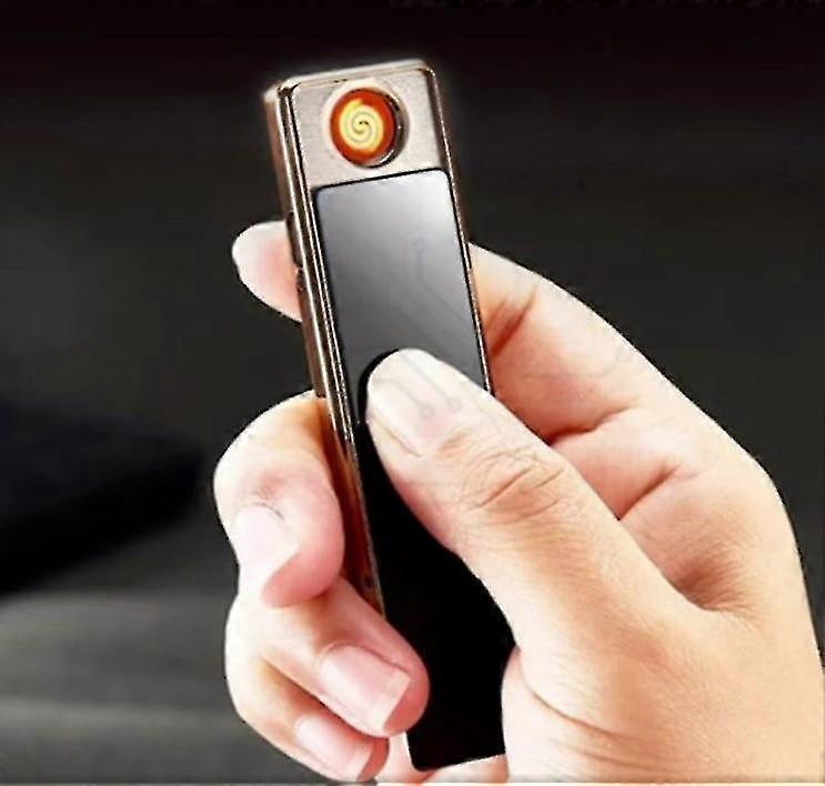 Windproof Usb Arc Lighter, Giger Lighter, Slim Profile Coil Lighter ...