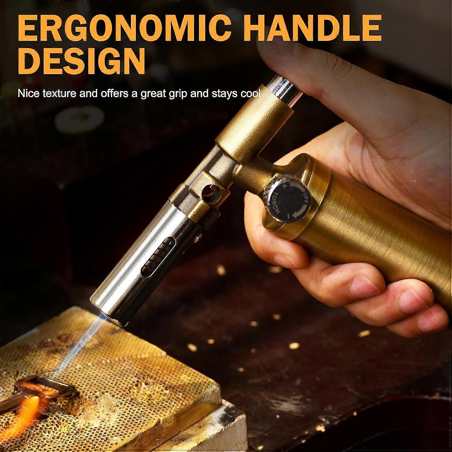 ravs Butane Torch Lighters Butane Refillable, Copper Blow Torch, Ultral ...