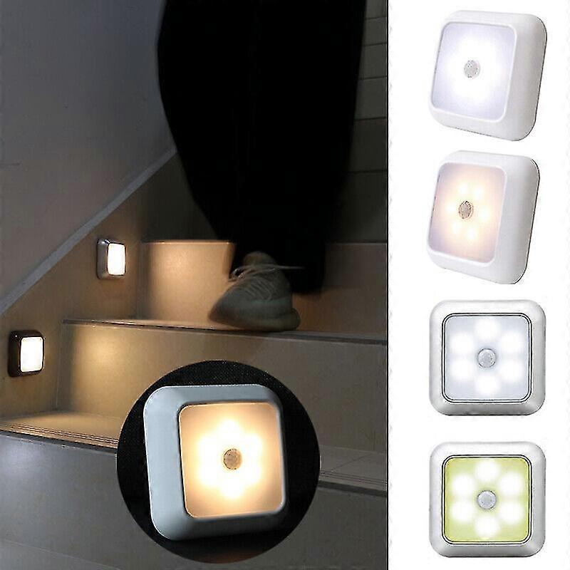 Led Motion Sensor Lights Pir Bathroom Night Light With Usb Cable ...