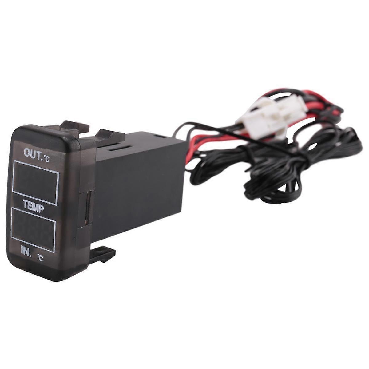 Dual Temperature Display Inside and Outside the Car Dual Temperature ...