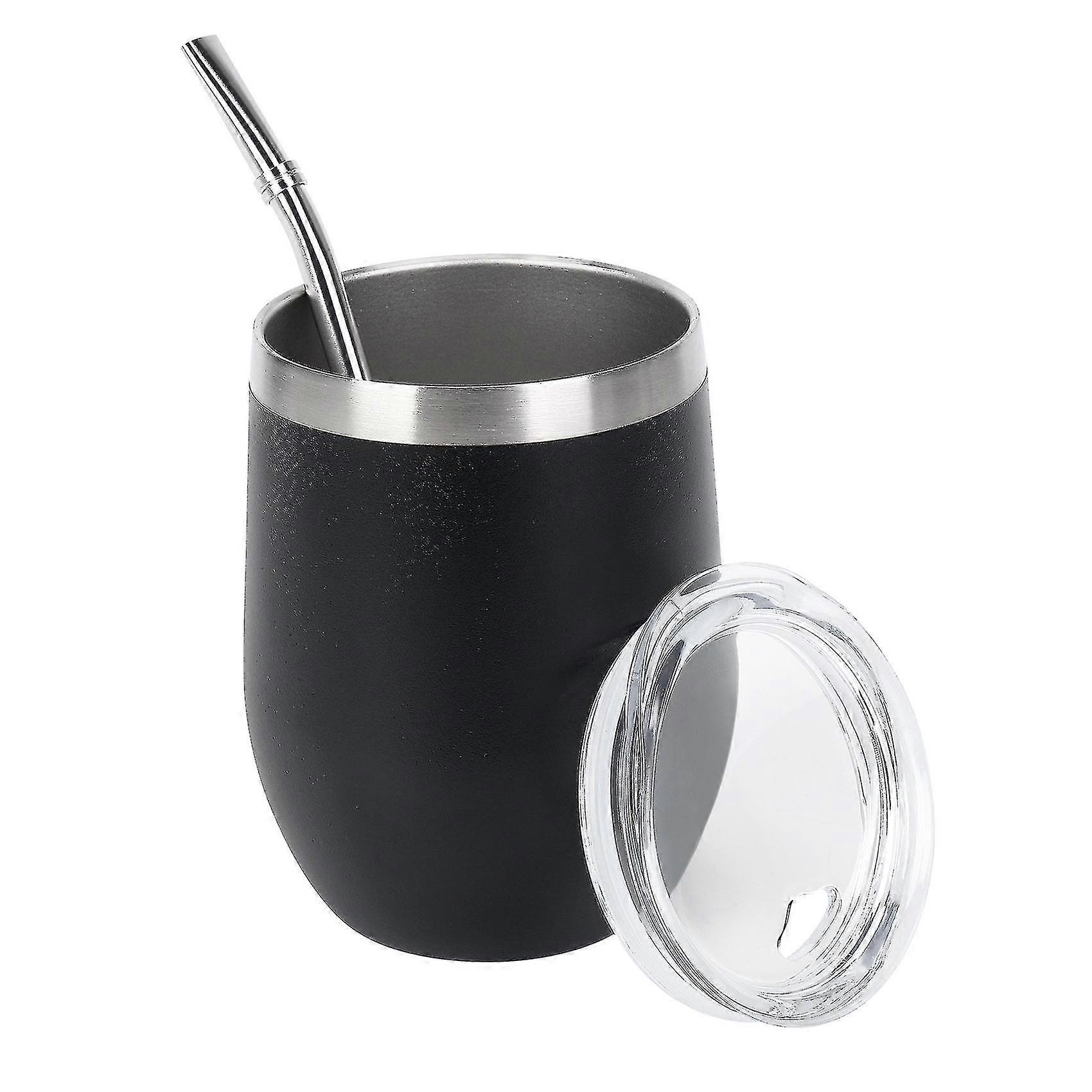 Double-wall Stainless Yerba Gourd Mate Tea Set Water Mate Tea Cup With ...