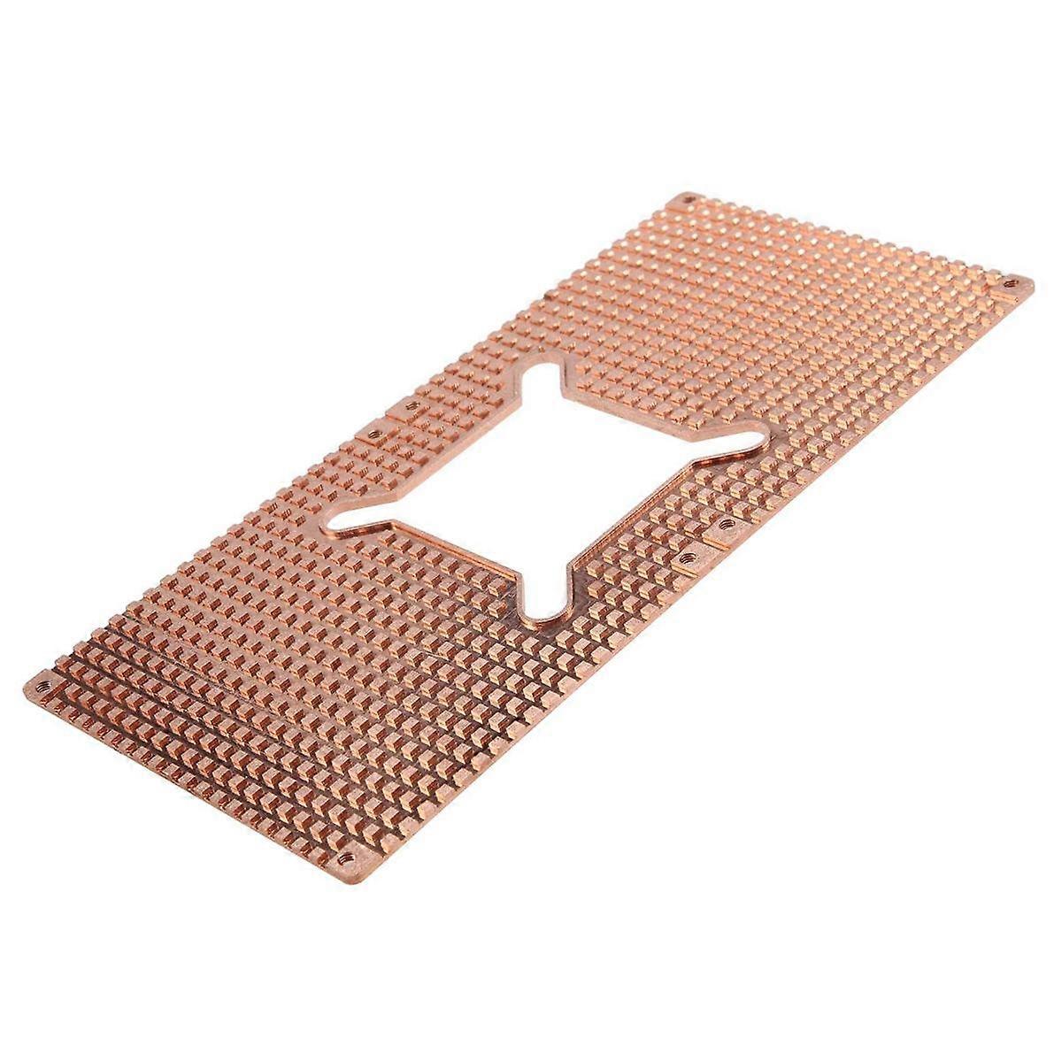 For RTX 3060 3080 3090 Backplane Pure Copper Heat Sink Graphics Card ...