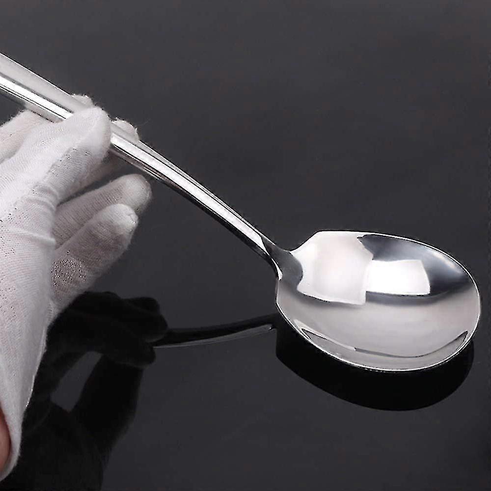 Large Serving Spoon,set Of 4 Stainless Steel Large Serving Spoon,mirror ...