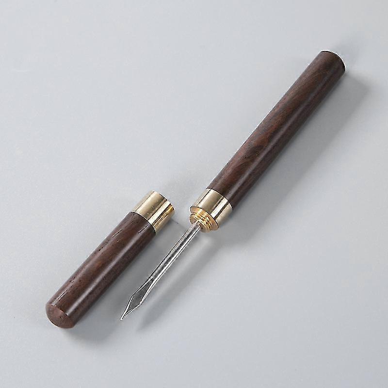 Sandalwood Tea Knife Needle Pick With Wood Handle Puer Tea Tools Cone ...