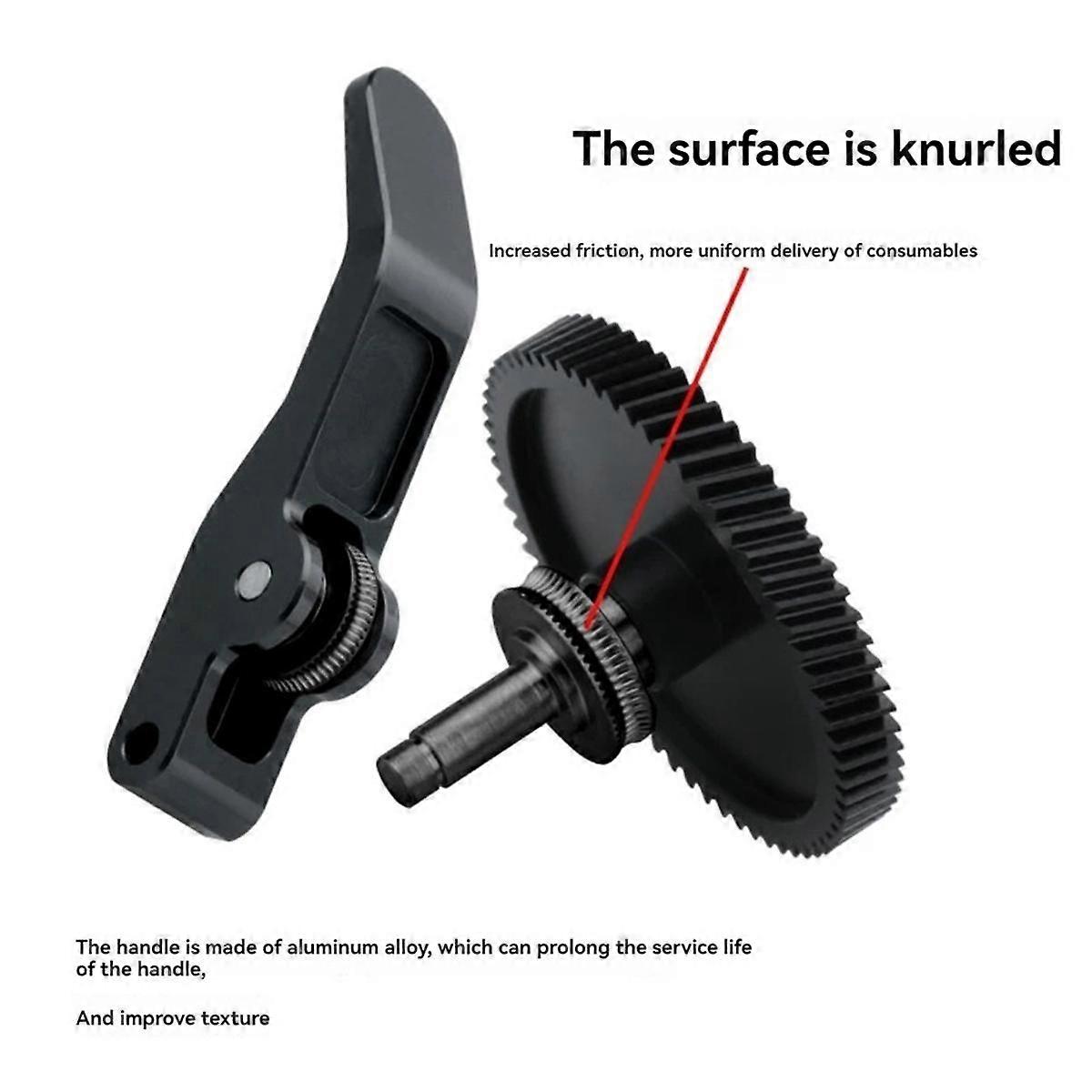 Extruder Gear Assembly Nanocoated Hardened Steel for A1/A1 Mini ...