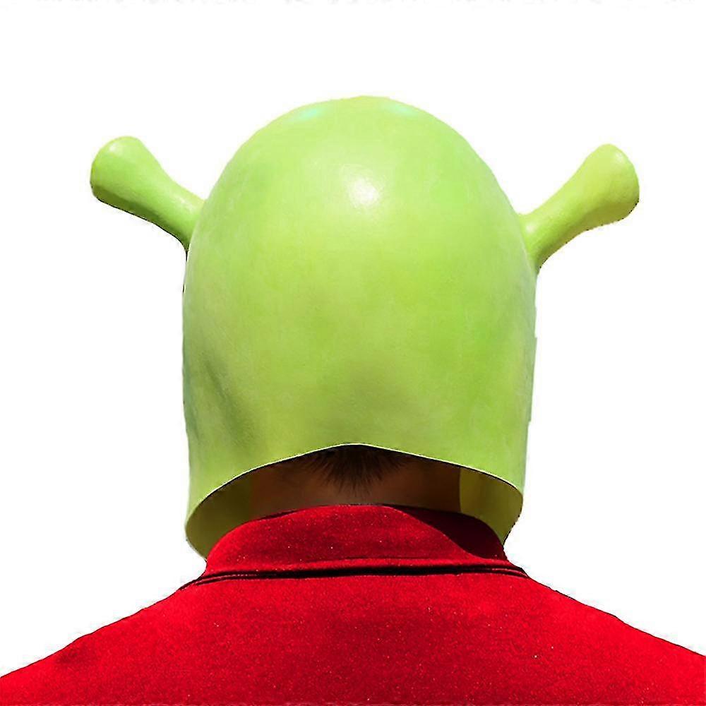 Shrek Mask Latex Mask Masquerade Funny Shrek Mask Headgear Halloween ...