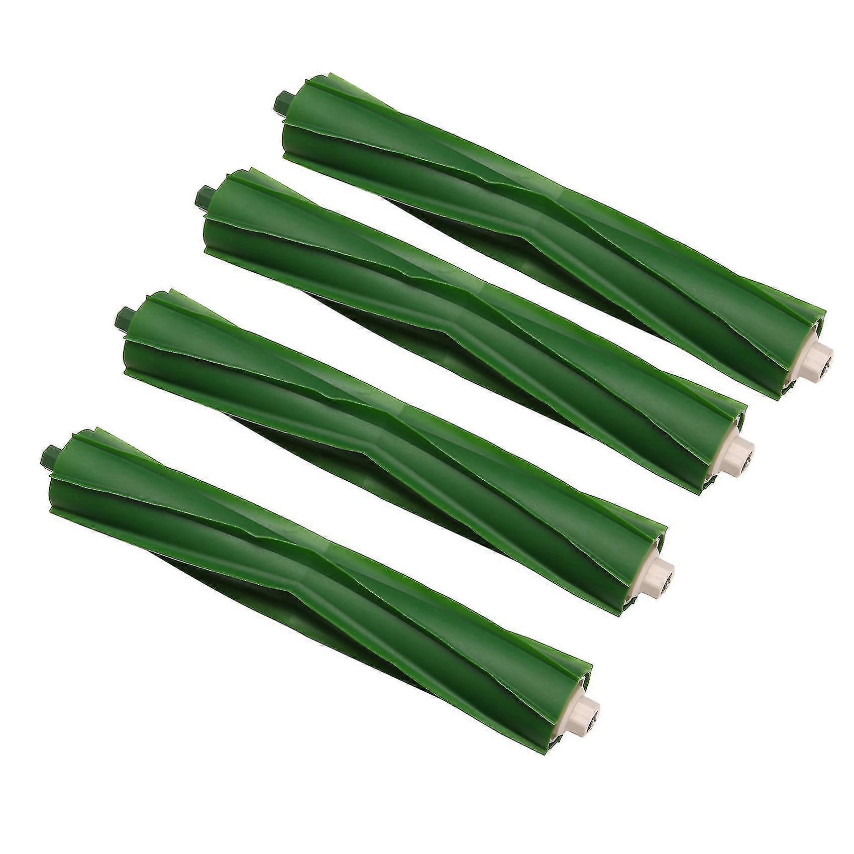 4 Set of Multi-Surface Rubber Brush Rollers for iRobot Roomba I&E ...