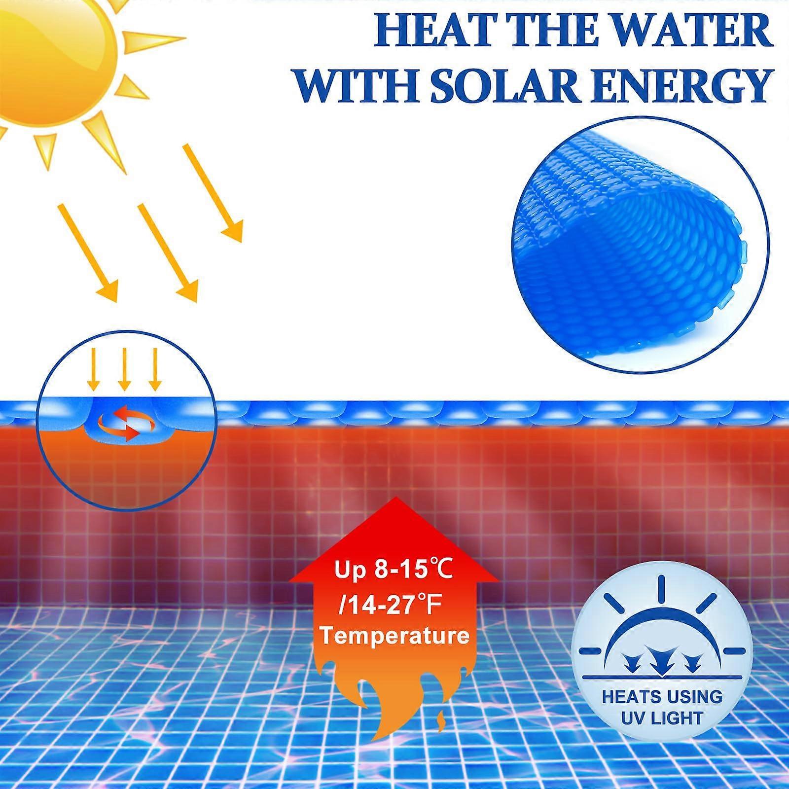 Solar Pool Covers Blankets Round Inground Above Ground Swimming Pool ...