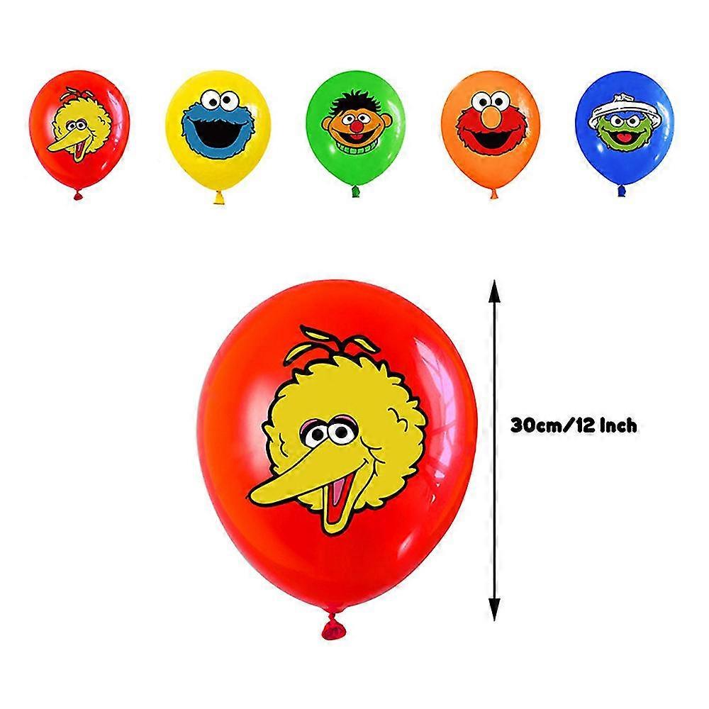 Sesame Street Themed Birthday Party Supplies Decoration Set Banner ...