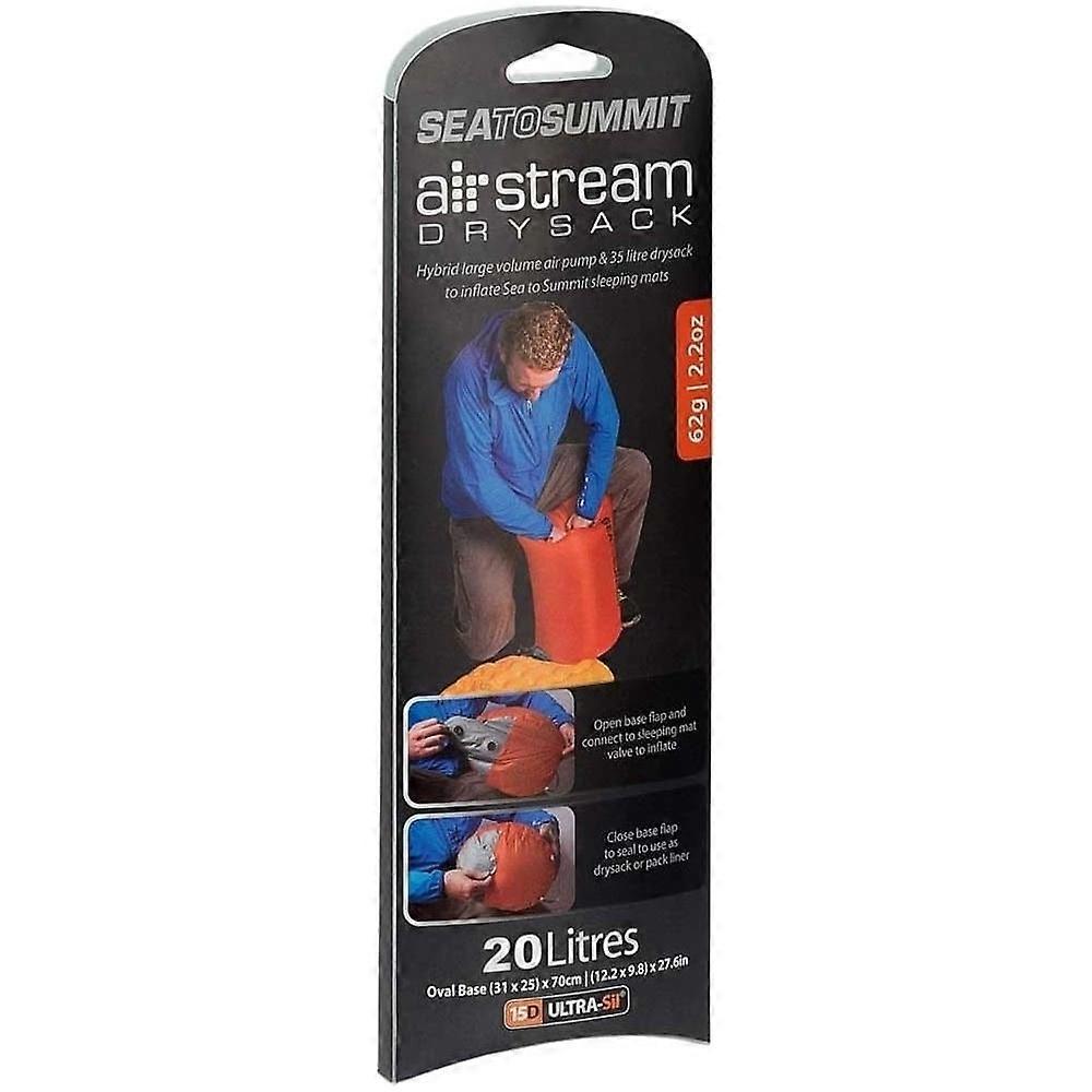 Sea to Summit Air Stream Pump Sack / Orange / ONE | Fruugo US