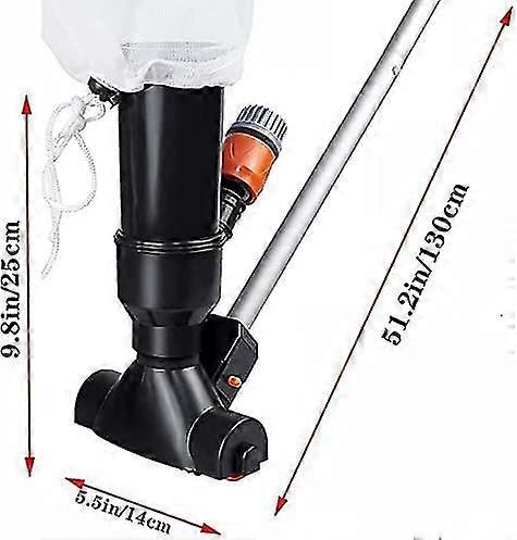 Portable Pool Vacuum For Above Ground Pools, Spa, Fountain, Jacuzzi ...
