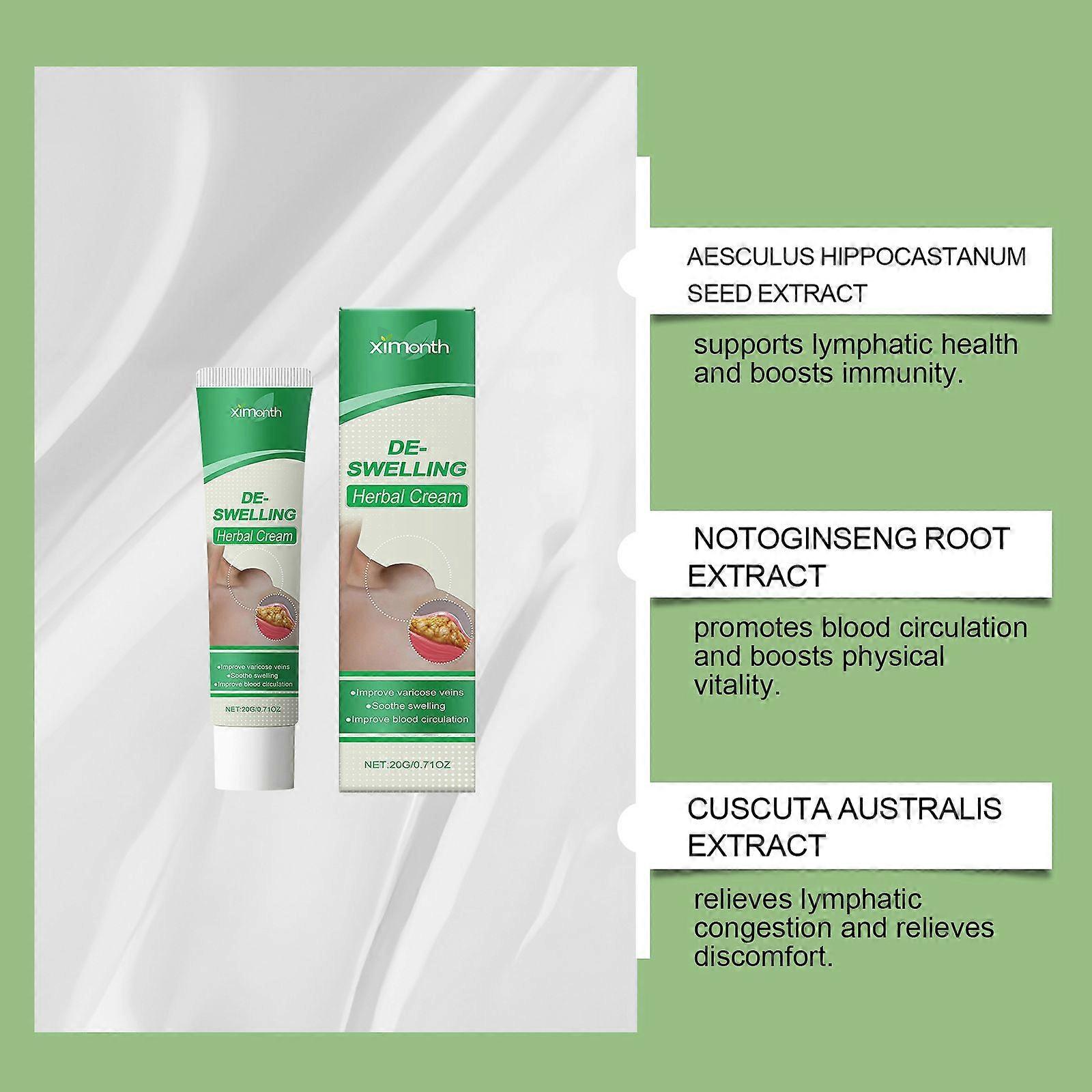 De-Swelling Herbal Cream, Varicose Relief Cream, Anti-Varicose Cream ...