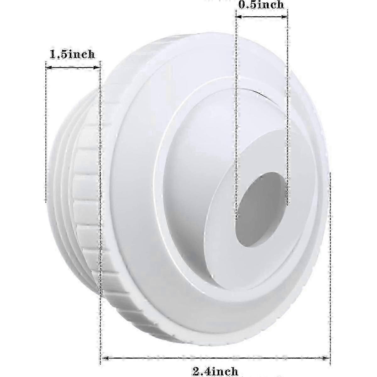 Pool Spa 1/2Inch Opening Hydrostream Return Jet Fitting SP1419C with 1 ...