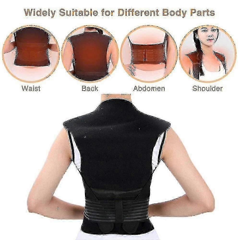 Magnetic Therapy Self-Heating Posture Corrector Belt for Back Pain ...