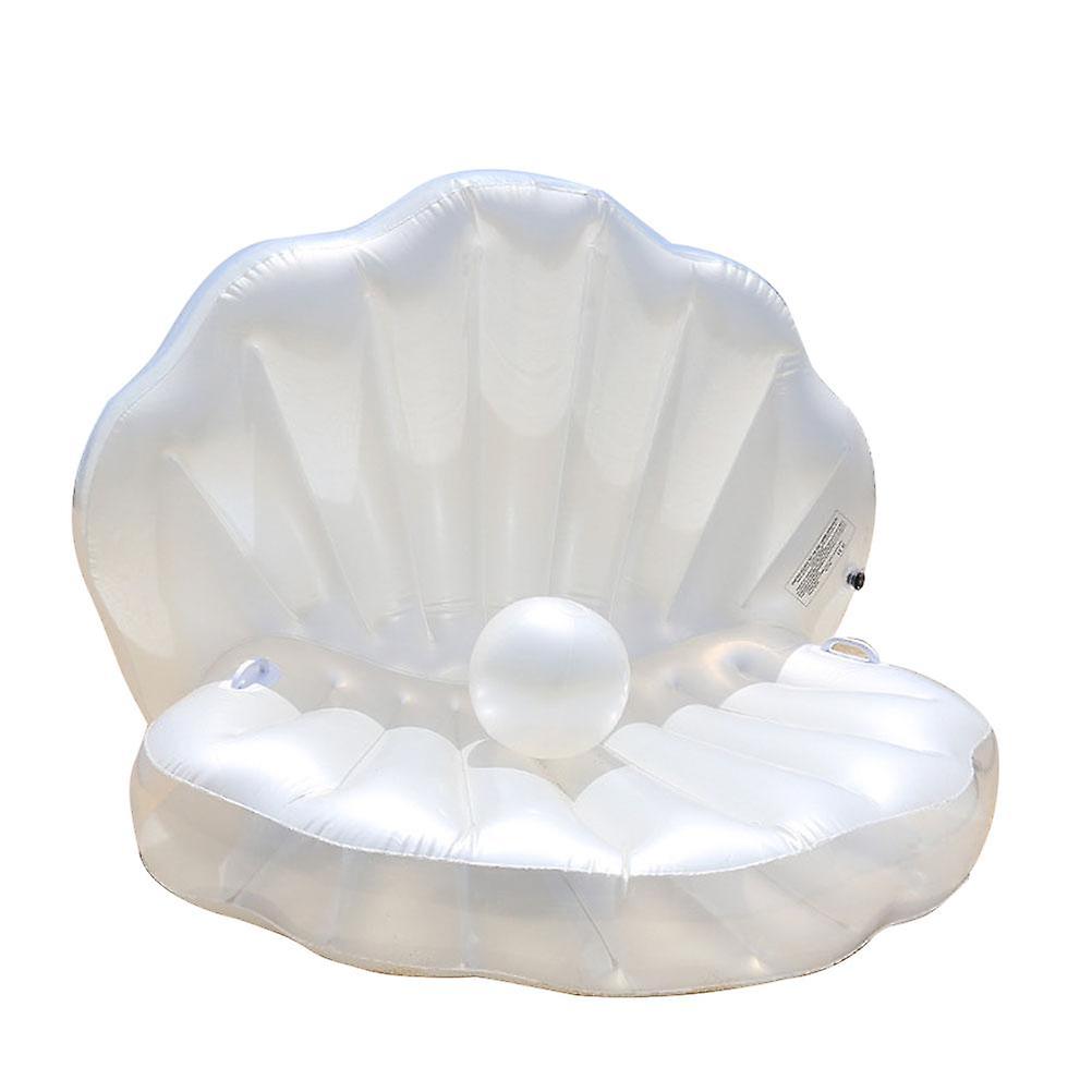 Inflatable Seashell Swimming Tool for Adults Pool Giant Clam Shell with ...