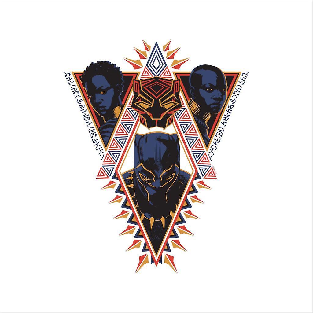 Marvel Black Panther Nakia And Okoye Wakanda African Pattern Men's T ...