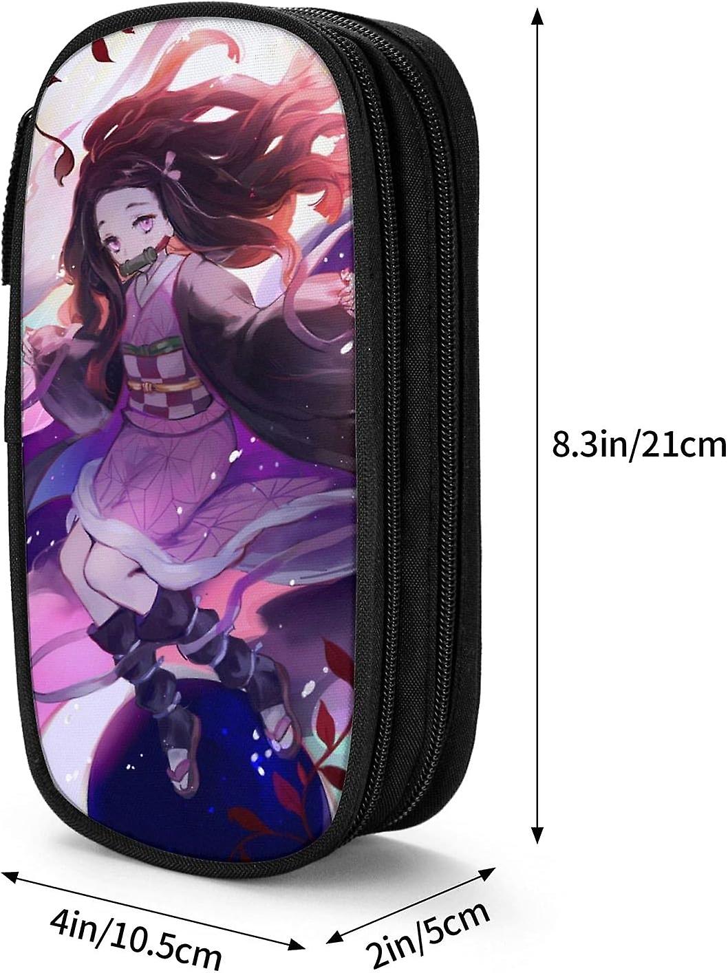Demon Slayer Nezuko Pencil Case 3D Custom Printing Large Capacity ...